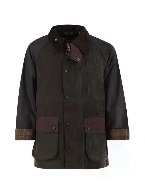 Barbour Patchwork Waxed Cotton Jacket - Brown