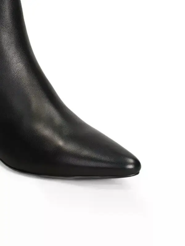 BIBI LOU Calista Pointed-toe Kitten-heel Ankle Boots
