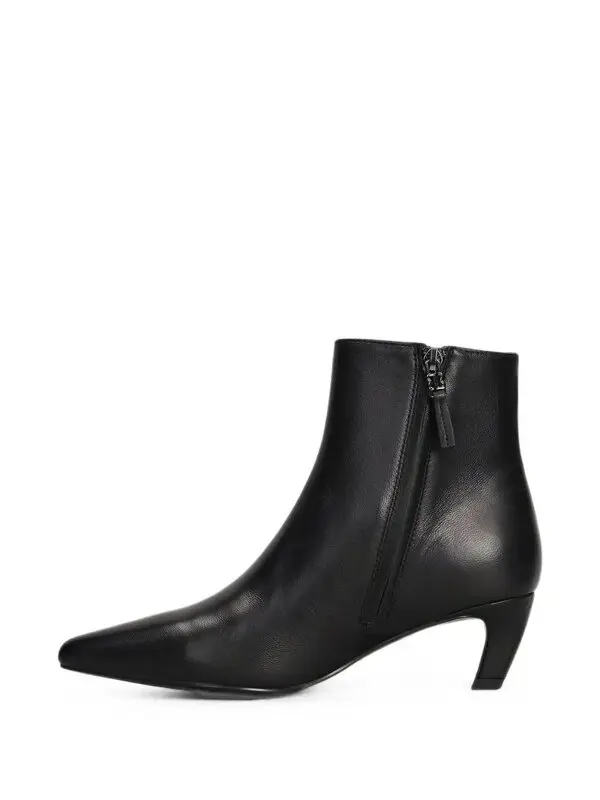 BIBI LOU Calista Pointed-toe Kitten-heel Ankle Boots
