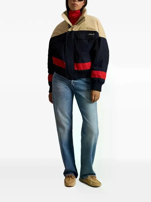 Polo Ralph Lauren Lightweight Colour-blocked Ski Jacket - Blue