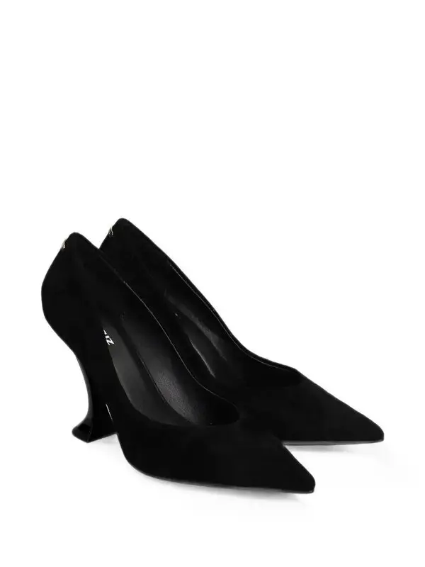 Lola Cruz Eugenia 95 Suede Pumps