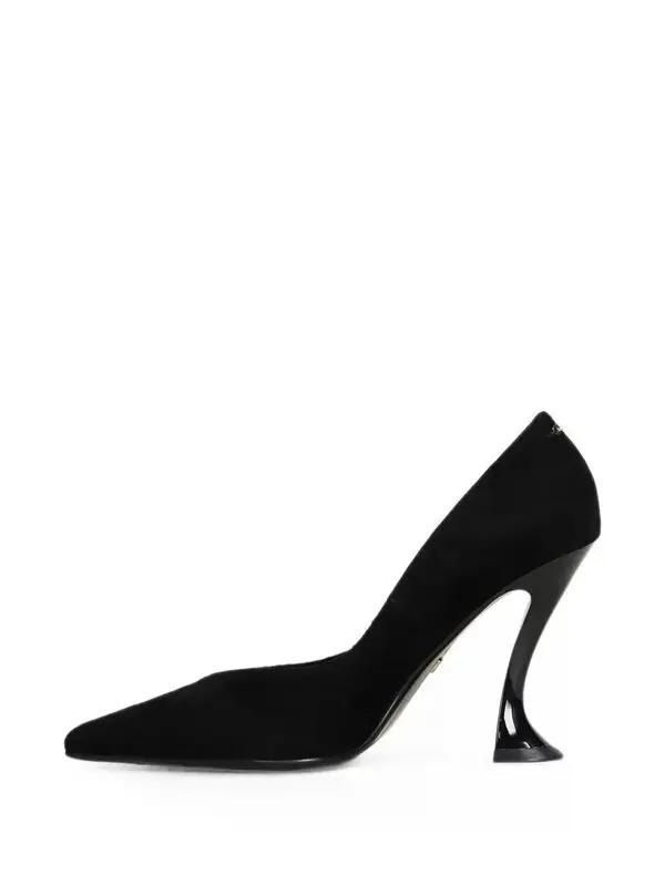 Lola Cruz Eugenia 95 Suede Pumps