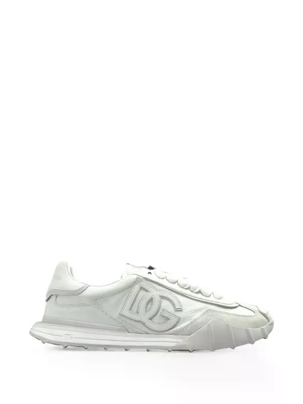 Dolce & Gabbana Athletic Logo-patch Sneakers - White