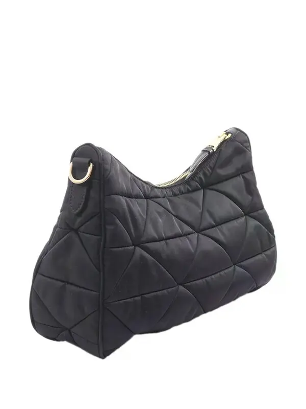 Prada 2013-2026 Large Padded Re Nylon Crossbody Bag