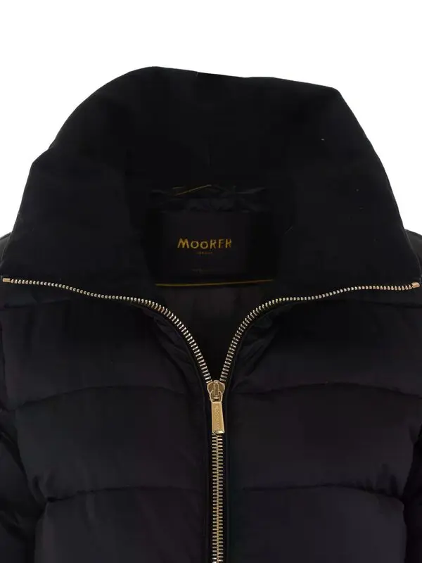 MOORER Argentea Quilted High-neck Jacket