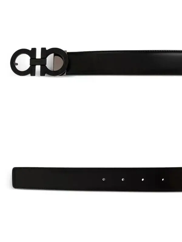 FERRAGAMO Reversible Leather Belt
