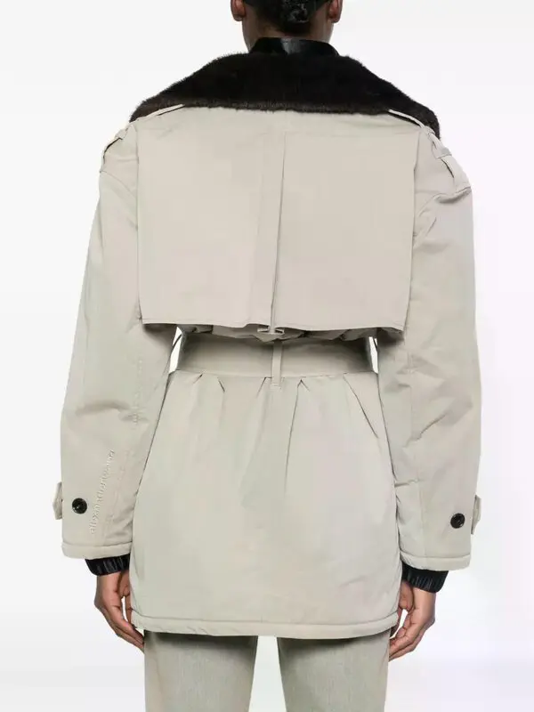 Alexander Wang Belted Double-breasted Coat