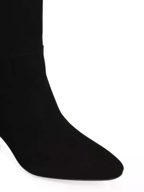 Roberto Festa Vilora Knee-high Suede Boots - Black