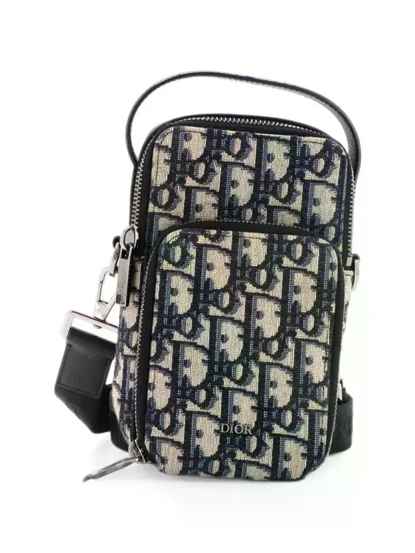 Dior Rider Pouch Oblique Canvas Micro Crossbody Bag