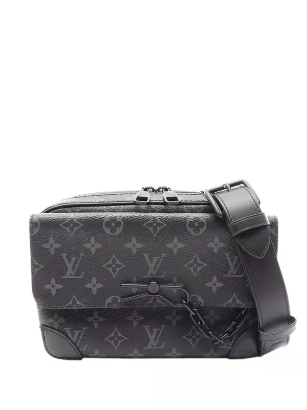 LOUIS VUITTON Monogram Eclipse Steamer Messenger Bag
