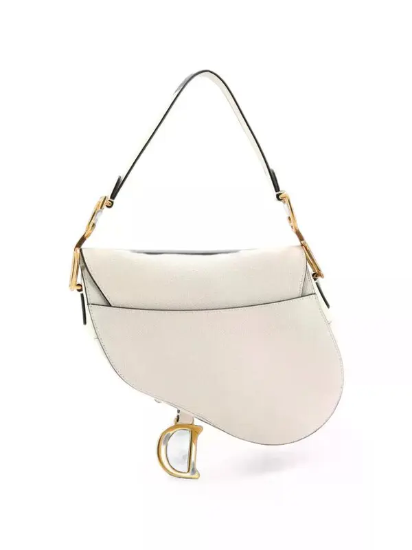 Dior Saddle Handbag Leather Medium Shoulder Bag