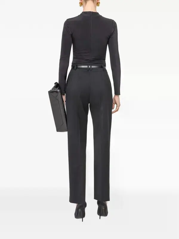 NISSA Twist Detail Long Sleeve Bodysuit