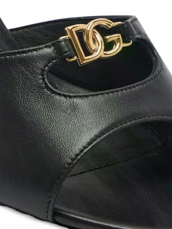 Dolce & Gabbana Dg Logo Cutout Mules