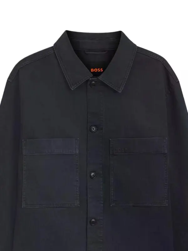 BOSS Regular-fit Stretch-cotton Denim Shirt