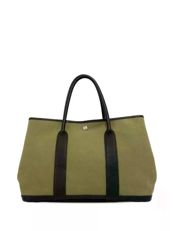 Hermès 2015 Toile And Negonda Garden Party 36 Tote Bag - Brown