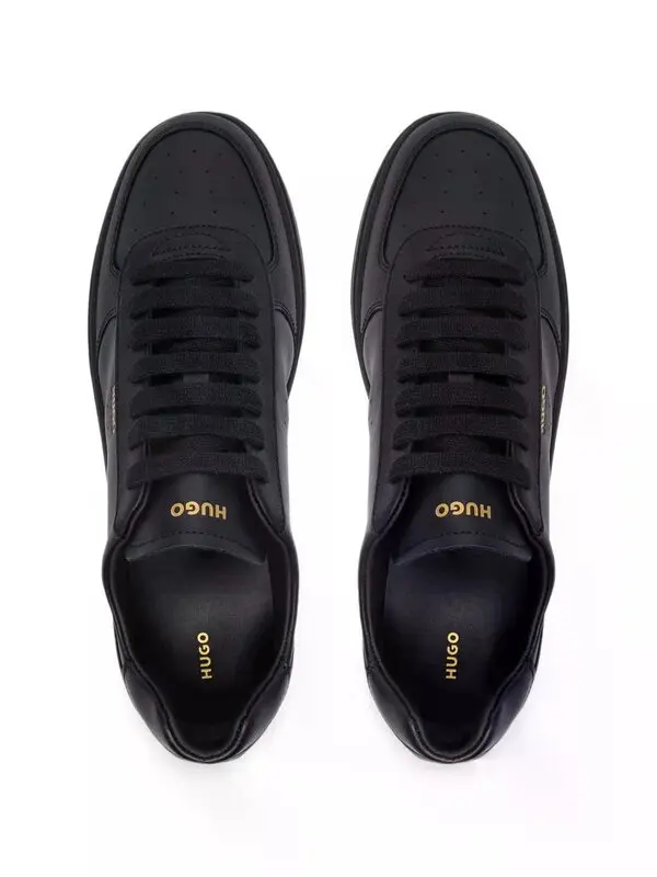 BOSS Logo-print Panelled Sneakers