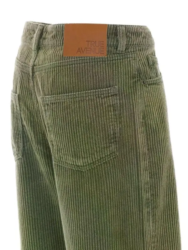 TRUE AVENUE Clara Flared Corduroy Trousers