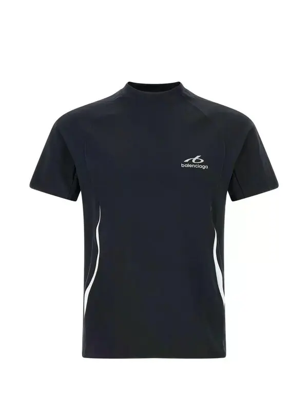 Balenciaga Logo-print T-shirt - Black