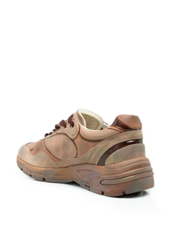 GOLDEN GOOSE Dad-star Panelled Distressed Sneakers