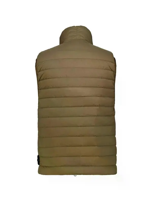 Stone Island Quilted High-neck Gilet - Brown