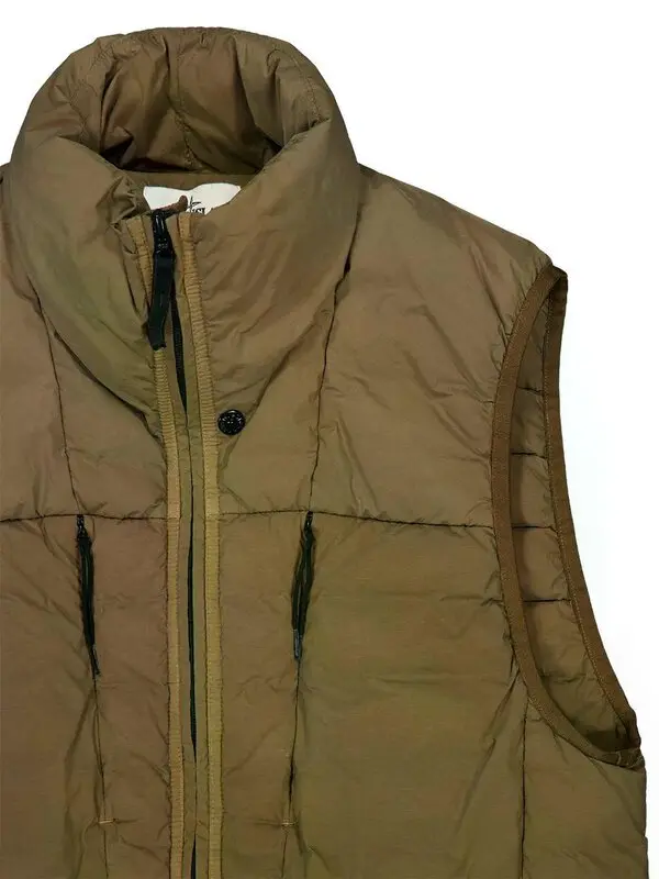 Stone Island Quilted High-neck Gilet