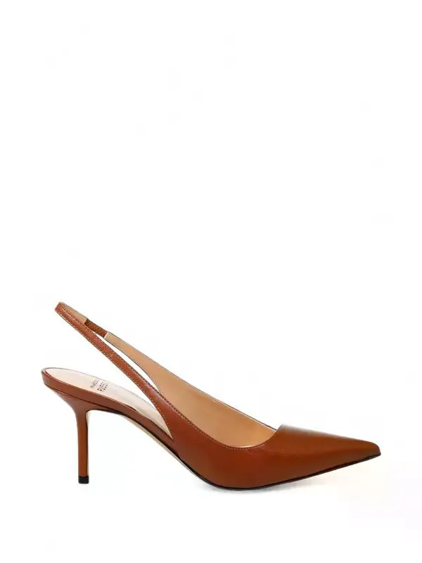 FRANCESCO RUSSO Slingback Pointed-toe Pumps
