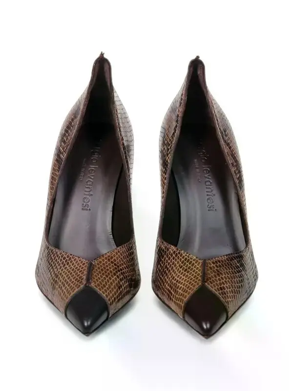 SERGIO LEVANTESI Dory Cap-toe Pumps