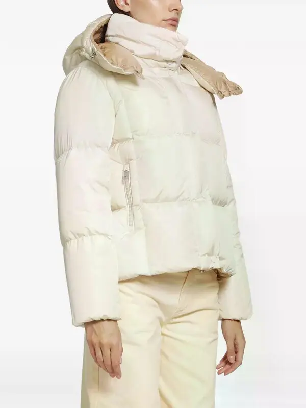 Moncler Castelnew Quilted Jacket - Neutrals
