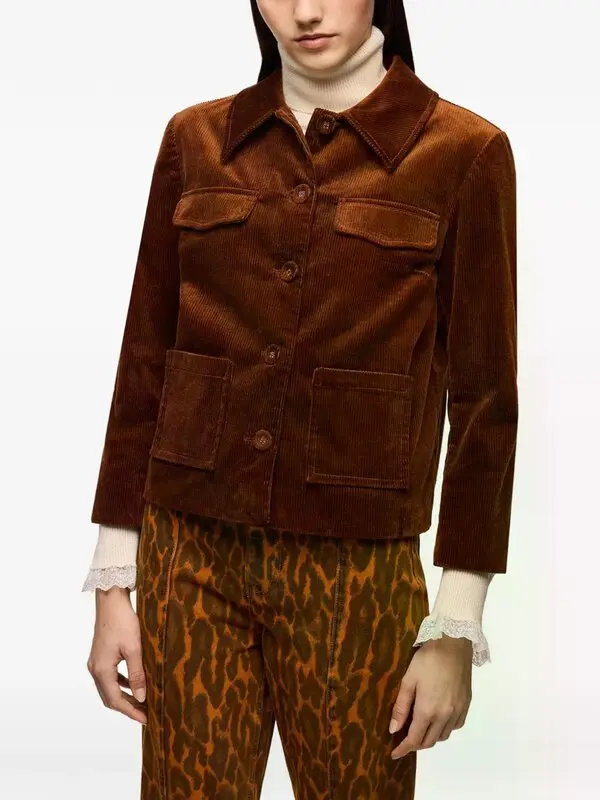 GANNI Blazer In Corduroy