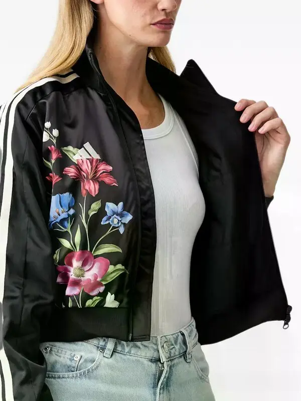 Adidas X Farm Floral Print Track Jacket