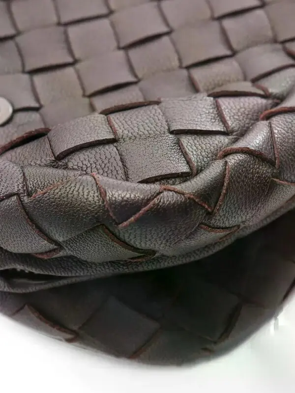 Bottega Veneta 2010s Intrecciato Chain Shoulder Bag