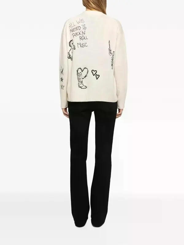 Zadig&Voltaire Mirkaz Cardigan 100% Cashmere