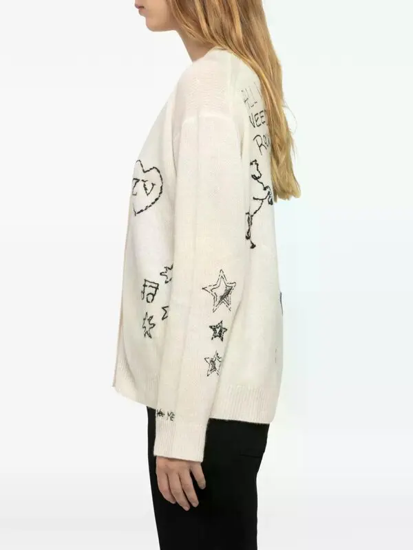 Zadig&Voltaire Mirkaz Cardigan 100% Cashmere