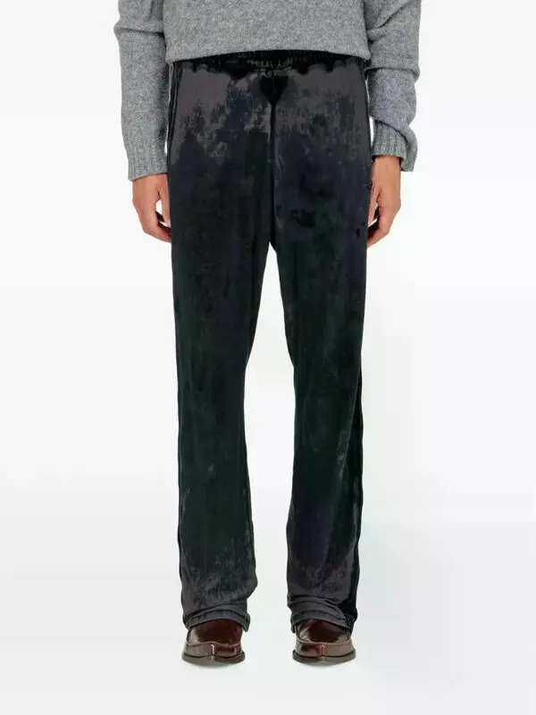 DIESEL® Devoré-effect Chenille Track Pants