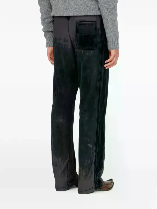 DIESEL® Devoré-effect Chenille Track Pants