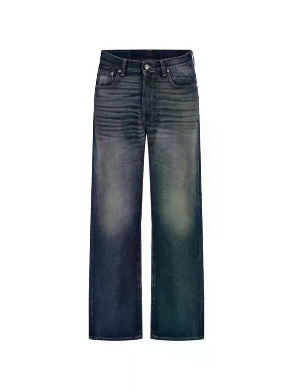 HAIKURE Achilles Faded Straight-leg Jeans - Blue