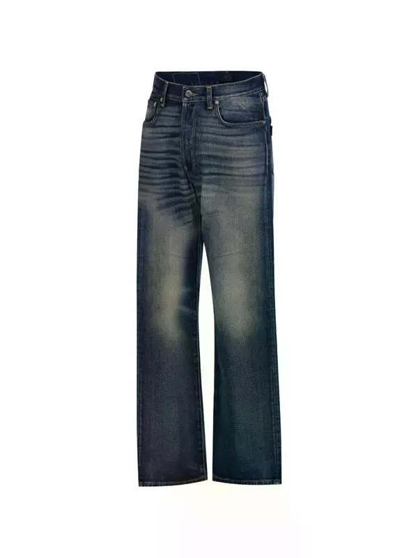 HAIKURE Achilles Faded Straight-leg Jeans