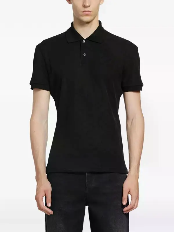 Gucci Short-sleeve Polo Shirt - Black