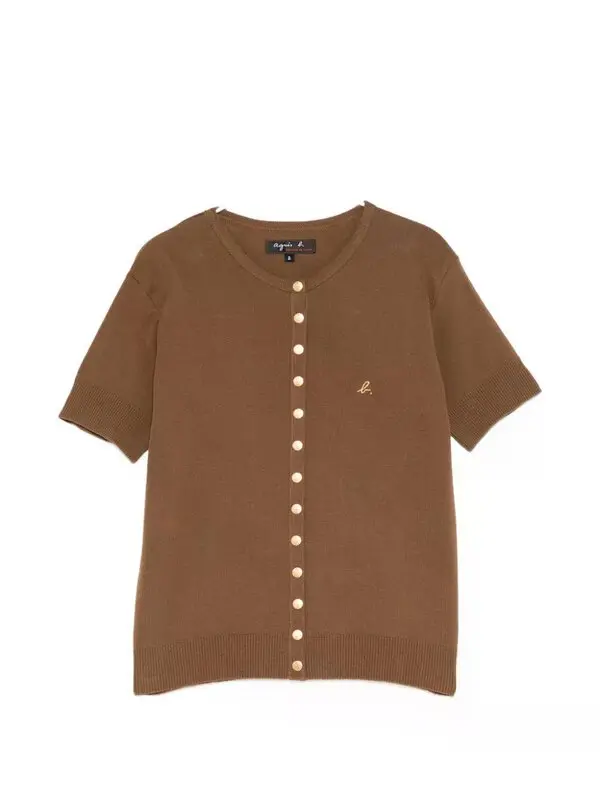 AGNES B. Swing T-shirt - Brown