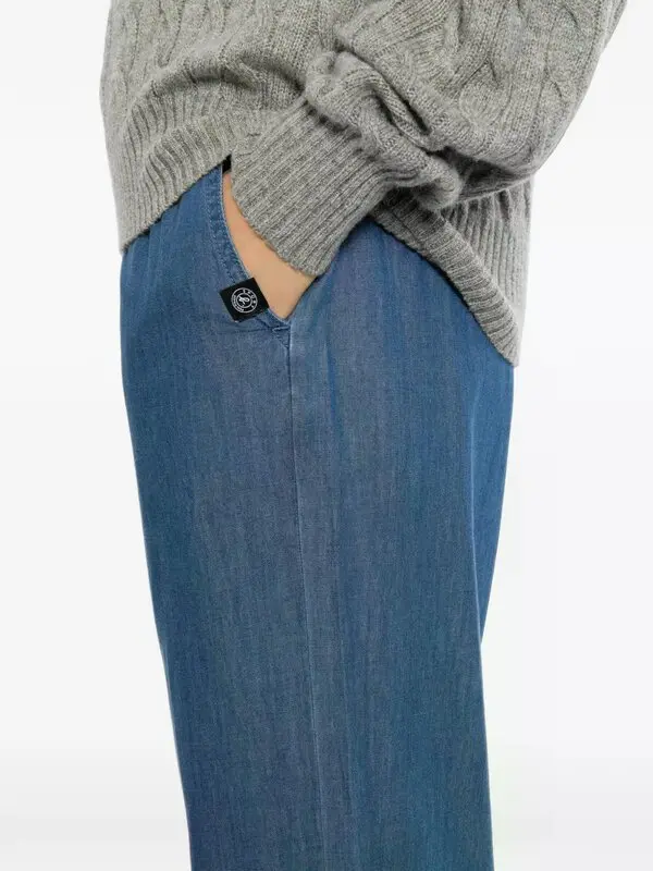 AGNES B. Chambray Pants