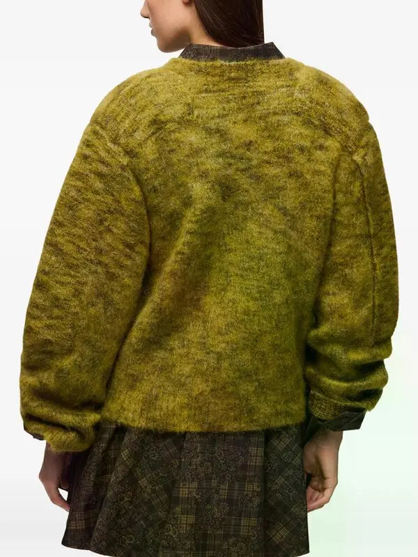 GANNI Jumper In Brushed Mohair