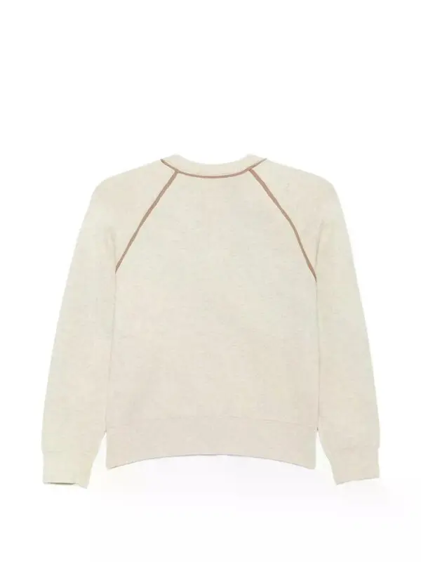 MARANT ETOILE Loriby Logo-motif Sweater - Neutrals