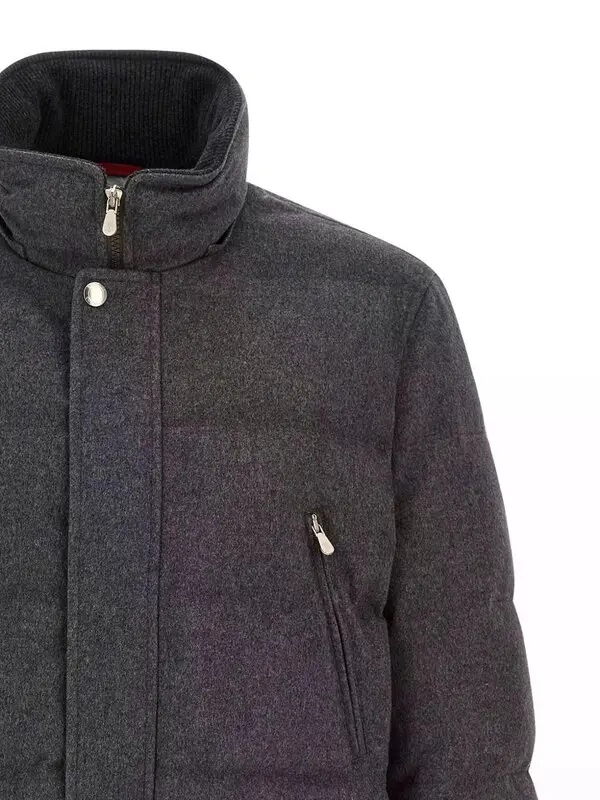 Brunello Cucinelli Quilted Wool Parka