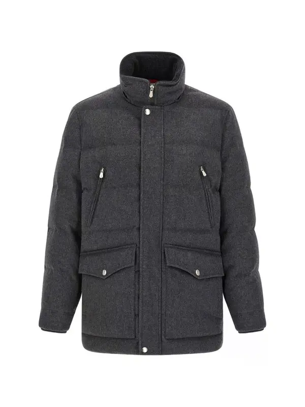 Brunello Cucinelli Quilted Wool Parka