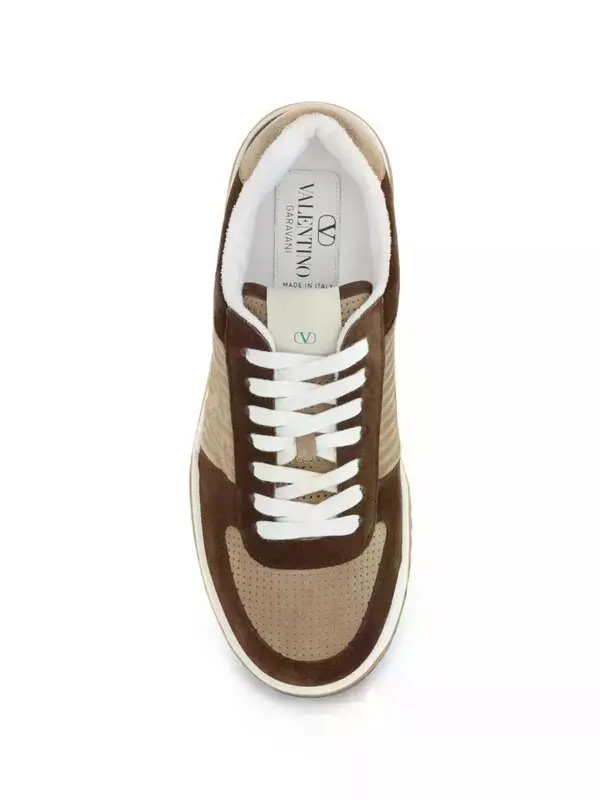 Valentino Garavani Sparry Trainer In Split Leather