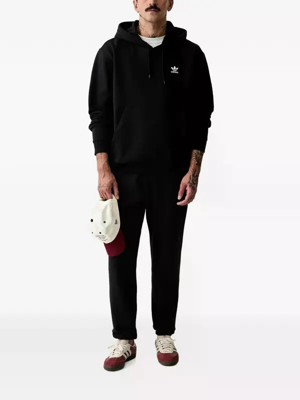 Adidas Logo-embroidered Hoodie