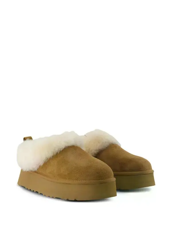 UGG Tazzelle Shearling-trim Mules - Neutrals