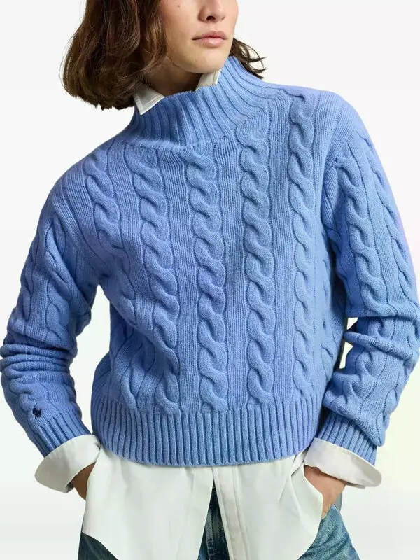Polo Ralph Lauren Cable Knit Turtleneck Sweater