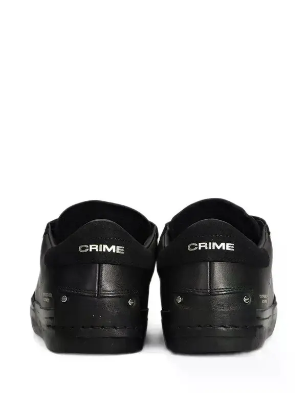 CRIME LONDON Distressed Panelled Sneakers