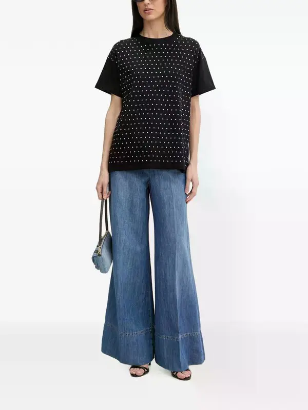 SILVIAN HEACH Rhinestone-embellished T-shirt